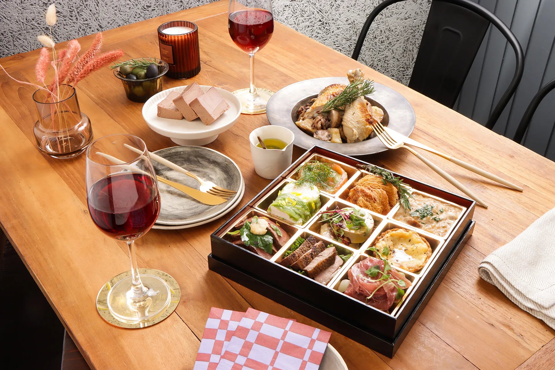 「和」を基調としたモダンフレンチケータリング│出張料理（シェフ）サービスのto-un-be(トゥアンビ)